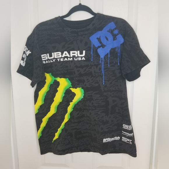 Shirts | Vintage Dc Subaru Monster Energy Ken Block Rally Racing | Poshmark